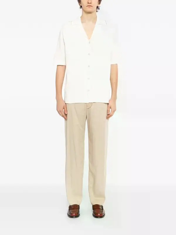 LARDINI Cotton Shirt - Neutrals