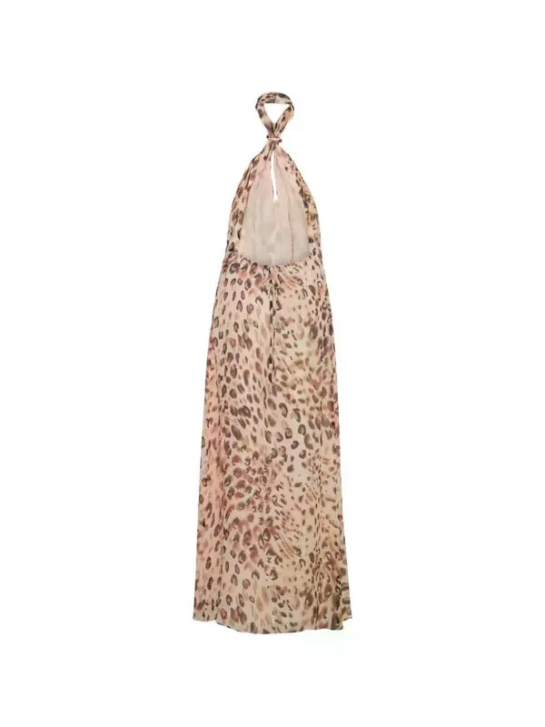 Cara Cara Marion Halterneck Maxi Dress - Neutrals