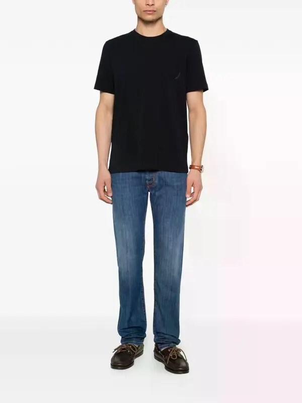 Corneliani Crewneck Pocket T-shirt