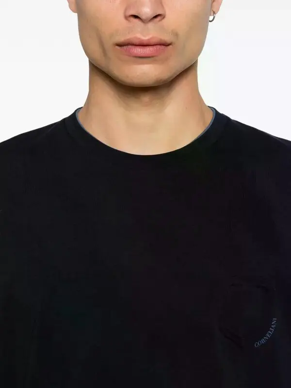 Corneliani Crewneck Pocket T-shirt