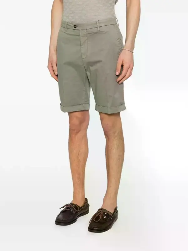 Corneliani Cuffed Shorts - Green
