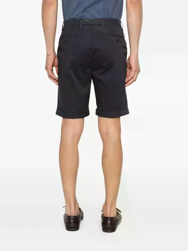 Corneliani Cuffed Shorts - Blue