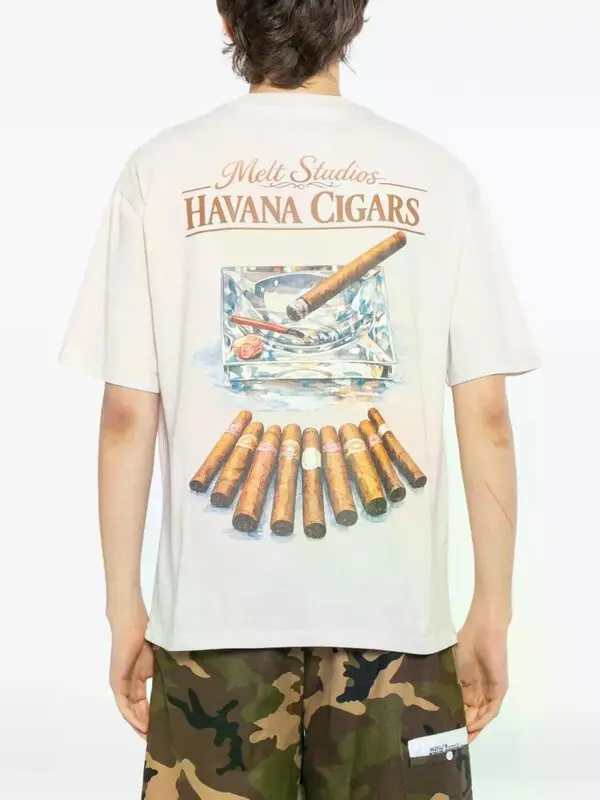 MELT Cigar-print T-shirt