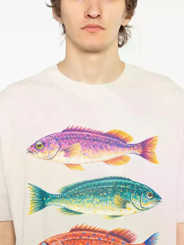 MELT Fish-print T-shirt