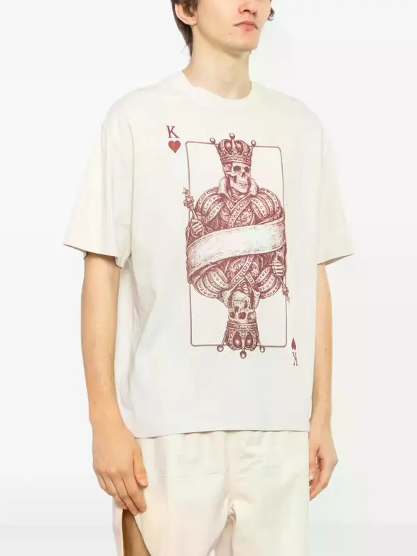 MELT Poker-print T-shirt