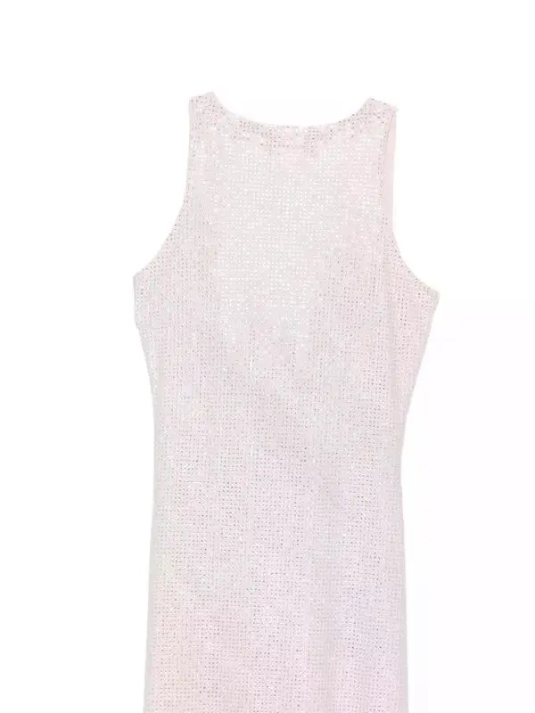 TWENTY FOURHAITCH Ring-detail Draped Maxi Dress