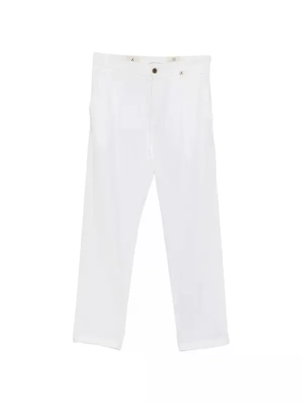 MYTHS Pleated Trousers - White