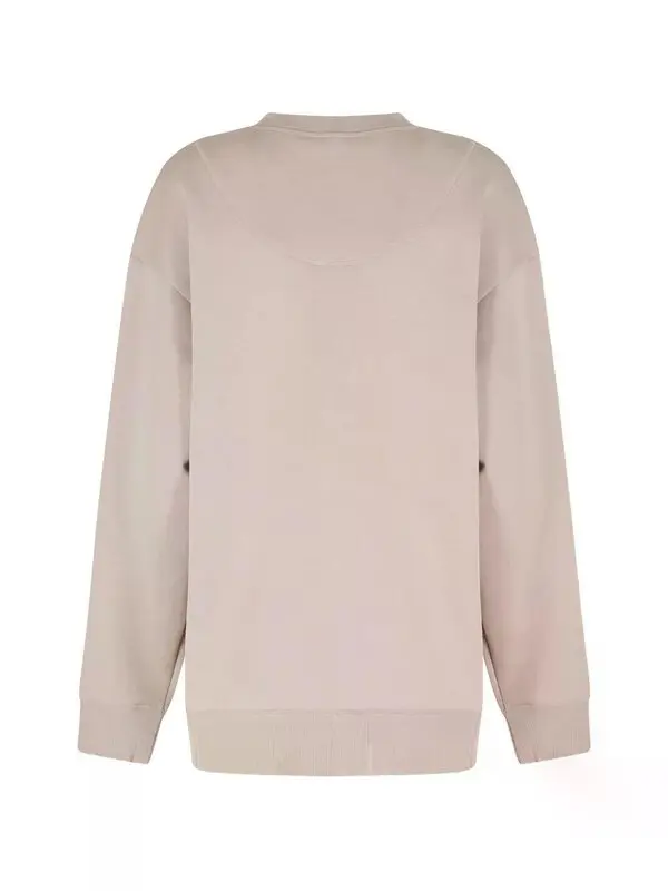 Adidas By Stella McCartney X Stella Mccartney Loose Cotton Sweatshirt - Neutrals