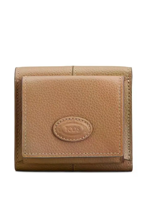 TOD'S Tri-fold Stitched Wallet