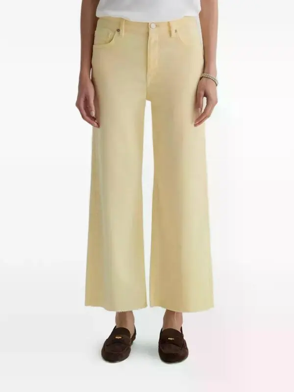 Ag Saige Wide-leg Crop Jeans