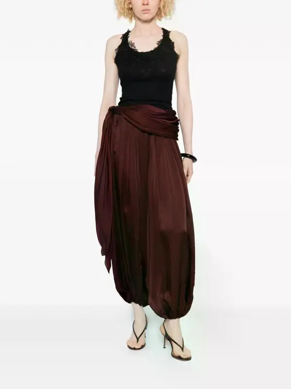 Zimmermann Luna Draped Trousers