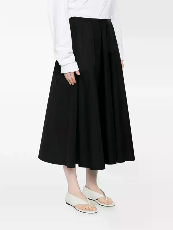 Bite Studios Zip-fastening Midi Skirt