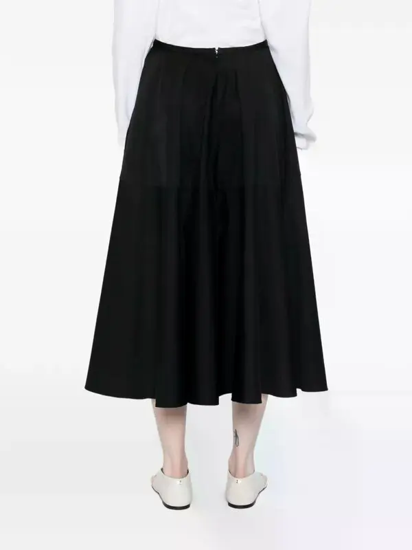 Bite Studios Zip-fastening Midi Skirt