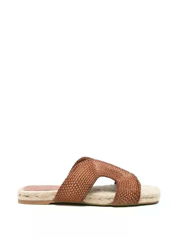 CastaÑer Pura Woven Flat Espadrilles