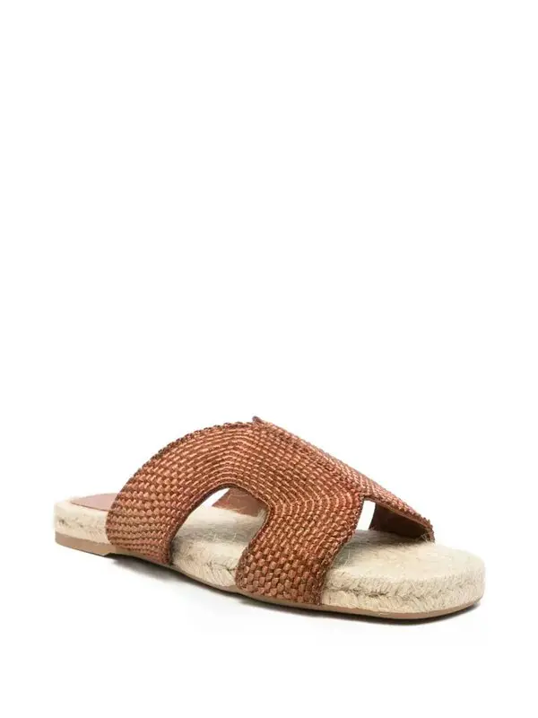 CastaÑer Pura Woven Flat Espadrilles