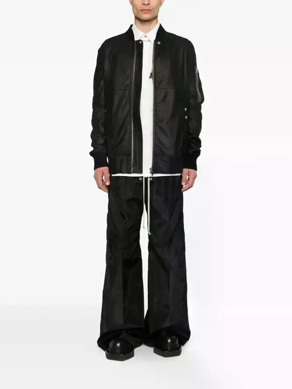 Rick Owens Classic Flight Bomber Jacket - Black