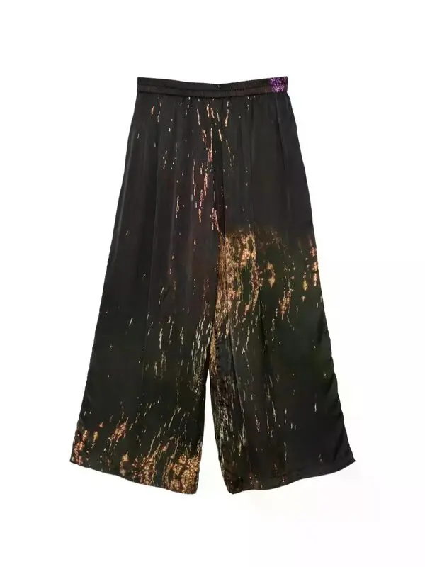 YAVI Printed Palazzo Pants