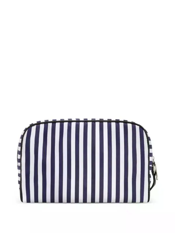 Dolce & Gabbana Striped Poplin Tote - Blue