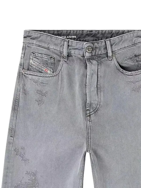 DIESEL® Relaxed Wide Leg Jeans