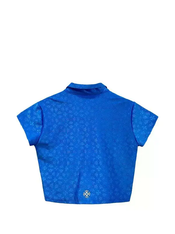 Chrome Hearts Cross-pattern Polo Shirt