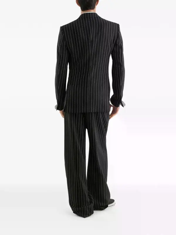 Dolce & Gabbana Striped Double-breasted Blazer