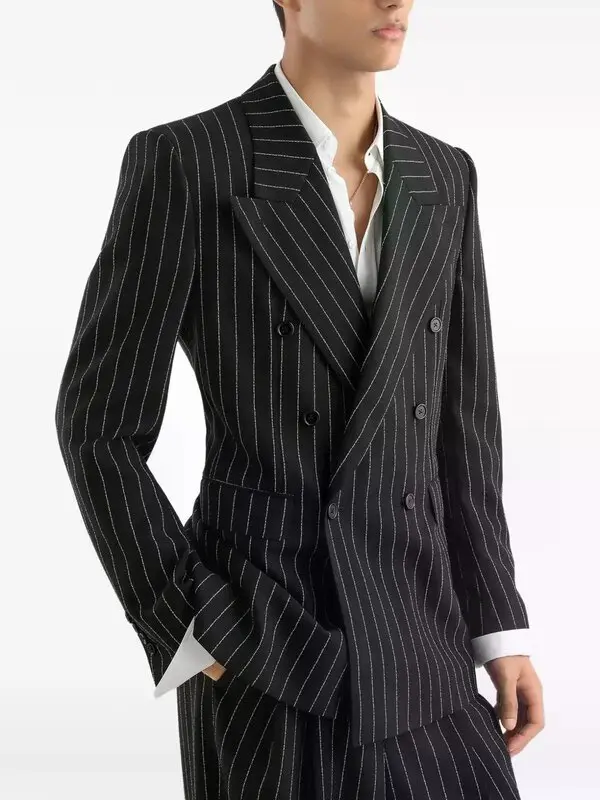 Dolce & Gabbana Striped Double-breasted Blazer