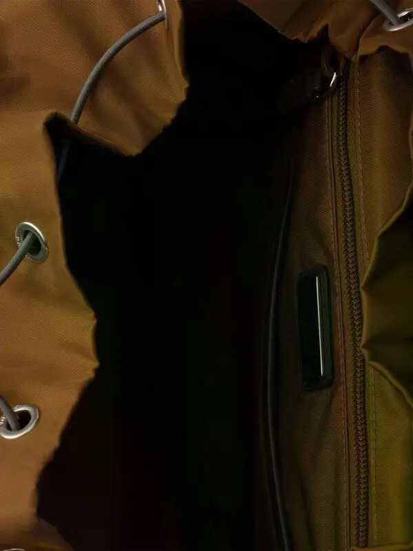 Prada Re-nylon Buckled Backpack - Brown