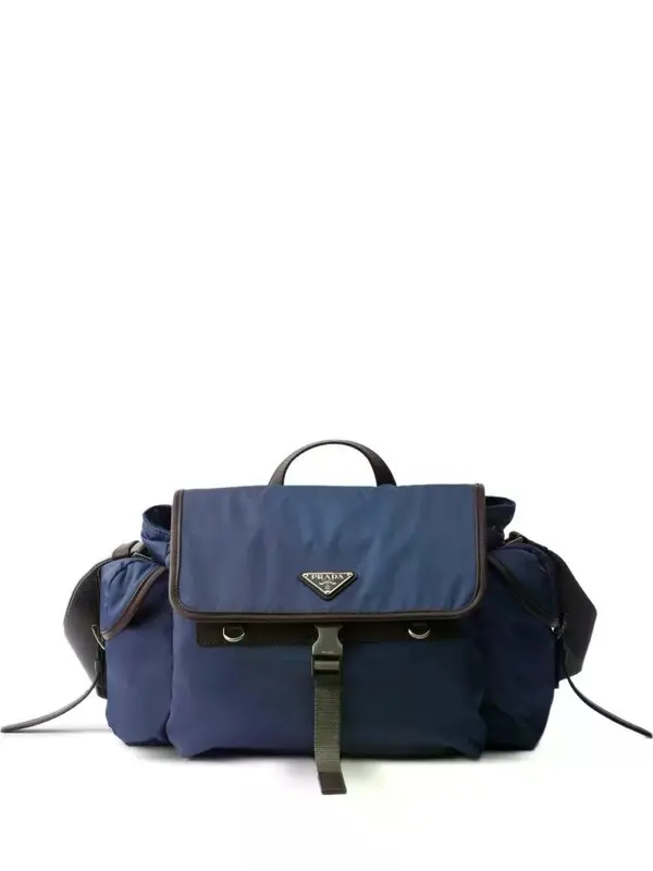 Prada Re-nylon Shoulder Bag - Blue