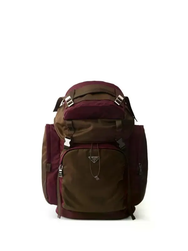 Prada Re-nylon Backpack - Brown