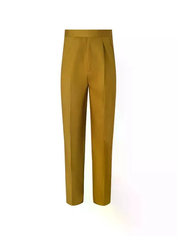 Zegna Pleated Trousers - Green