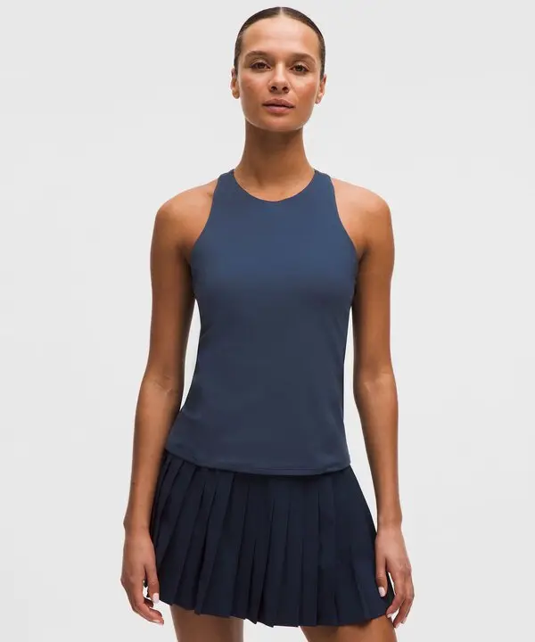 Lululemon Racerback High-neck Tennis Tank Top - Club Blue