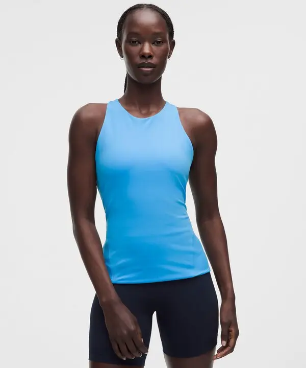 Lululemon Racerback High-neck Tennis Tank Top - Ocean Wave