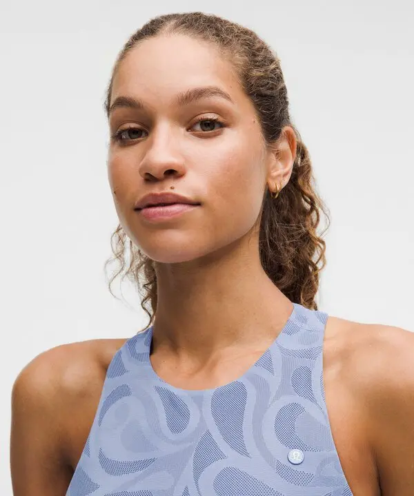 Lululemon Paisley-mesh Pleated Tennis Dress