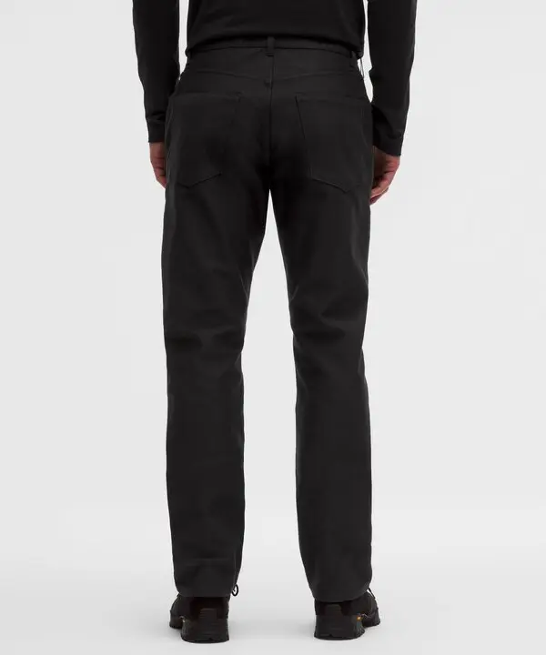 Lululemon Easy Five Classic-straight Pant 34l - Black