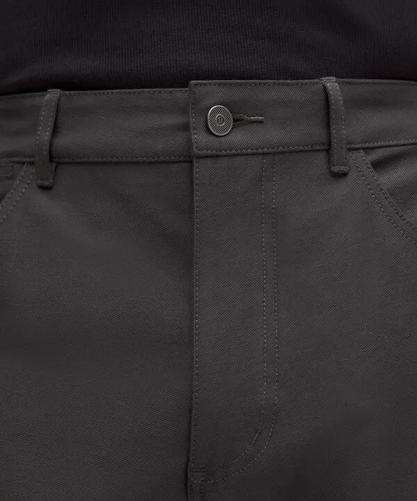 Lululemon Easy Five Classic-straight Pant 34l - Graphite Grey