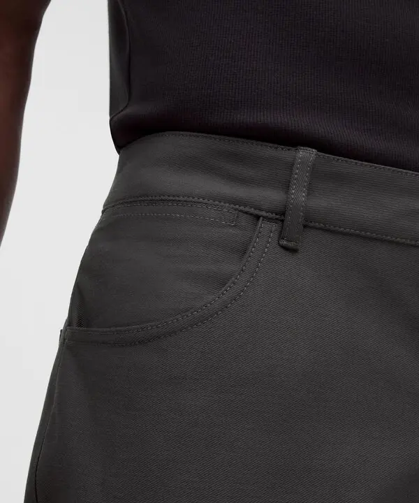 Lululemon Easy Five Classic-straight Pant 34l - Graphite Grey