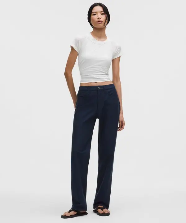 Lululemon Relaxed Straight Leg Pant - True Navy
