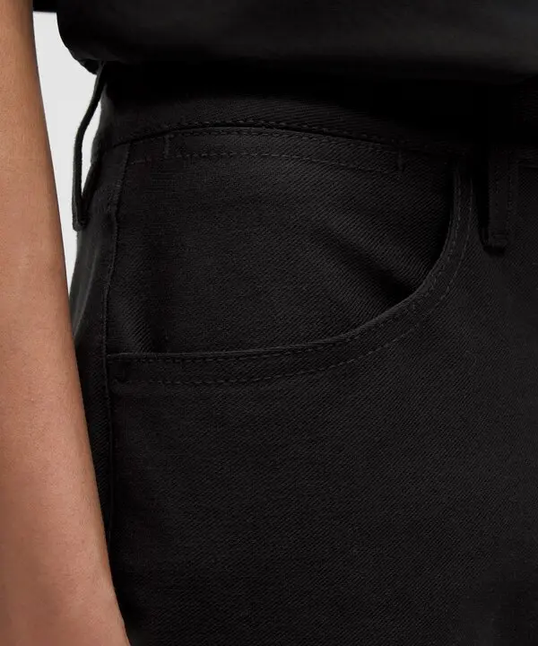 Lululemon Easyfive Mid-rise Relaxed-straight Pant - Black