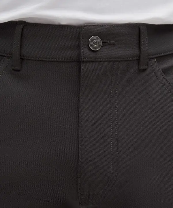 Lululemon Easy Five Slim-straight Pant 34l - Graphite Grey