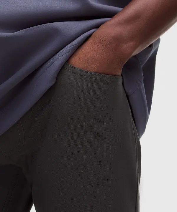 Lululemon Easy Five Slim-straight Pant 34l - Graphite Grey