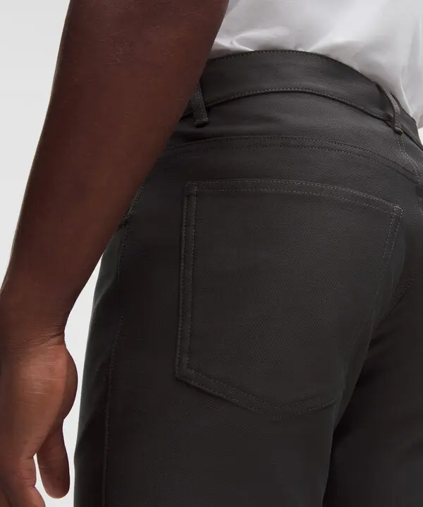 Lululemon Easy Five Slim-straight Pant 34l - Graphite Grey