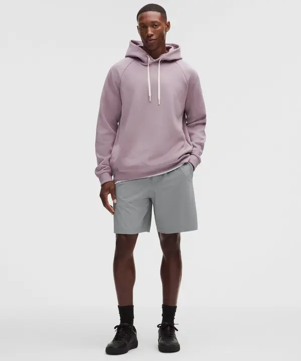 Lululemon Zero Tucks Relaxed-fit Short 8 - Feather Grey