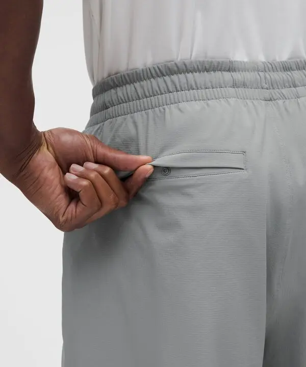 Lululemon Zero Tucks Relaxed-fit Short 8 - Feather Grey