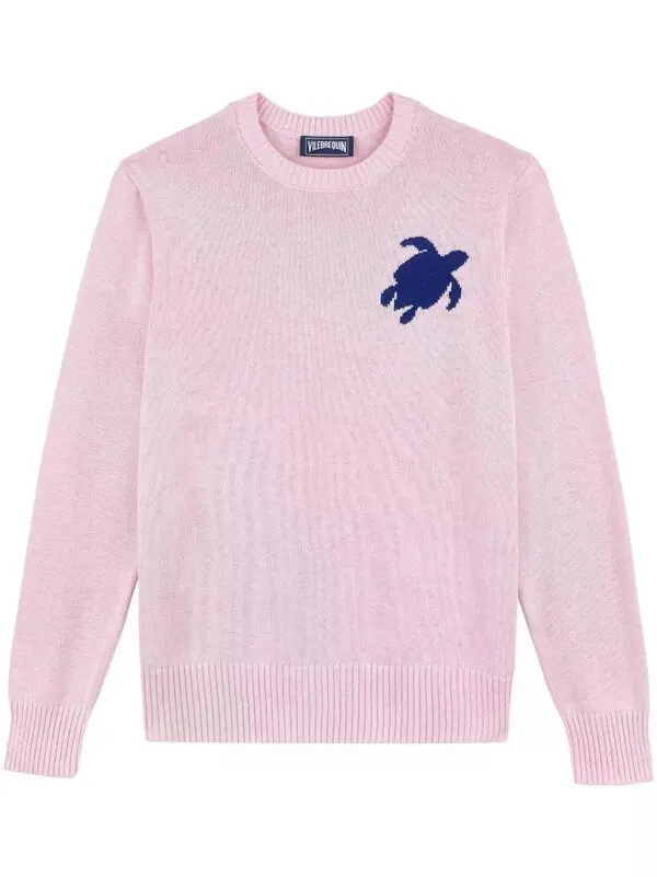 Vilebrequin Logo-jacquard Jumper - Pink