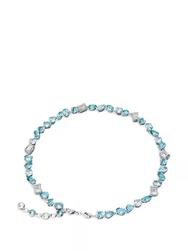 SWAROVSKI Gema Crystal Necklace - Silver