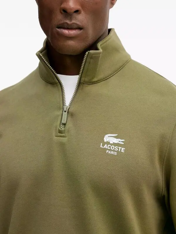 Lacoste Logo Half-zip Sweater