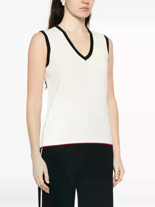 Max Mara V-neck Tank Top