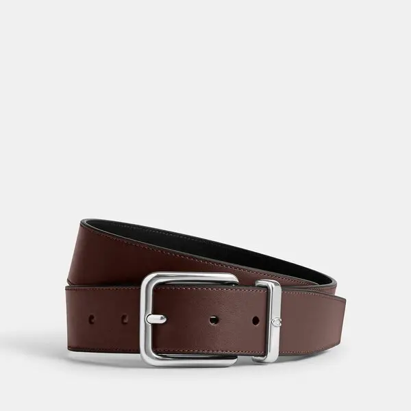 COACH Harness Buckle 35mm Belt - Maple
