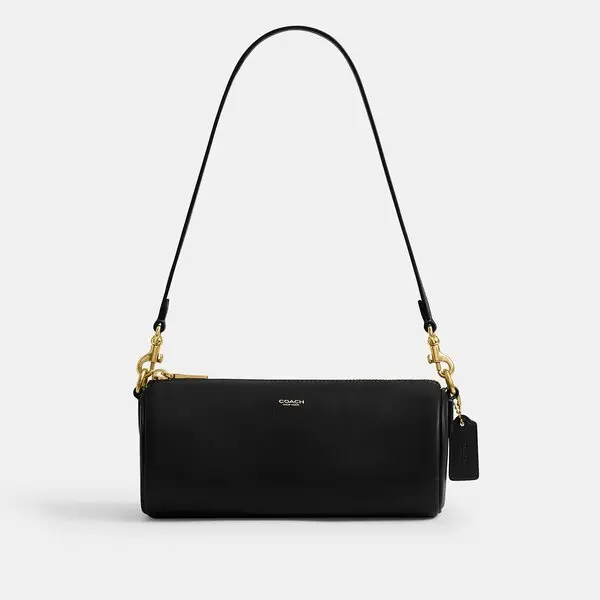 COACH Barrel Bag - Brass/black