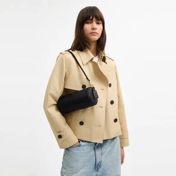 COACH Barrel Bag - Brass/black